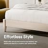 Amazon.com: Nectar Premier Wood Platform Queen Bed Frame - Natural - 12 ...