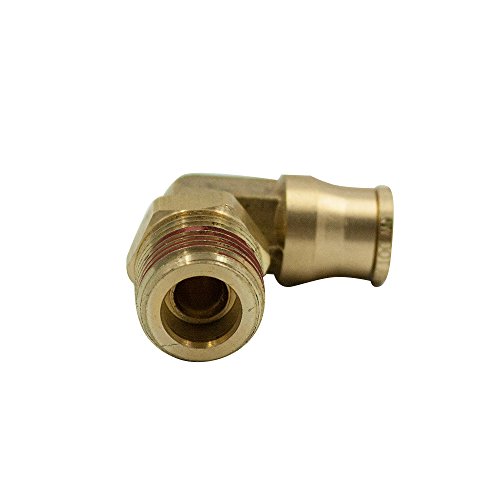 Snapklik.com : Legines DOT Brass Push In Fitting, Air Brake 90 Degree ...