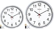 Amazon.com: Geevon 12 Inch Atomic Analog Wall Clock, Sets Automatically ...