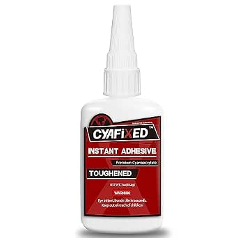 CYAFIXED Toughened Super CA Glue, Professional Grade Cyanoacrylate ...
