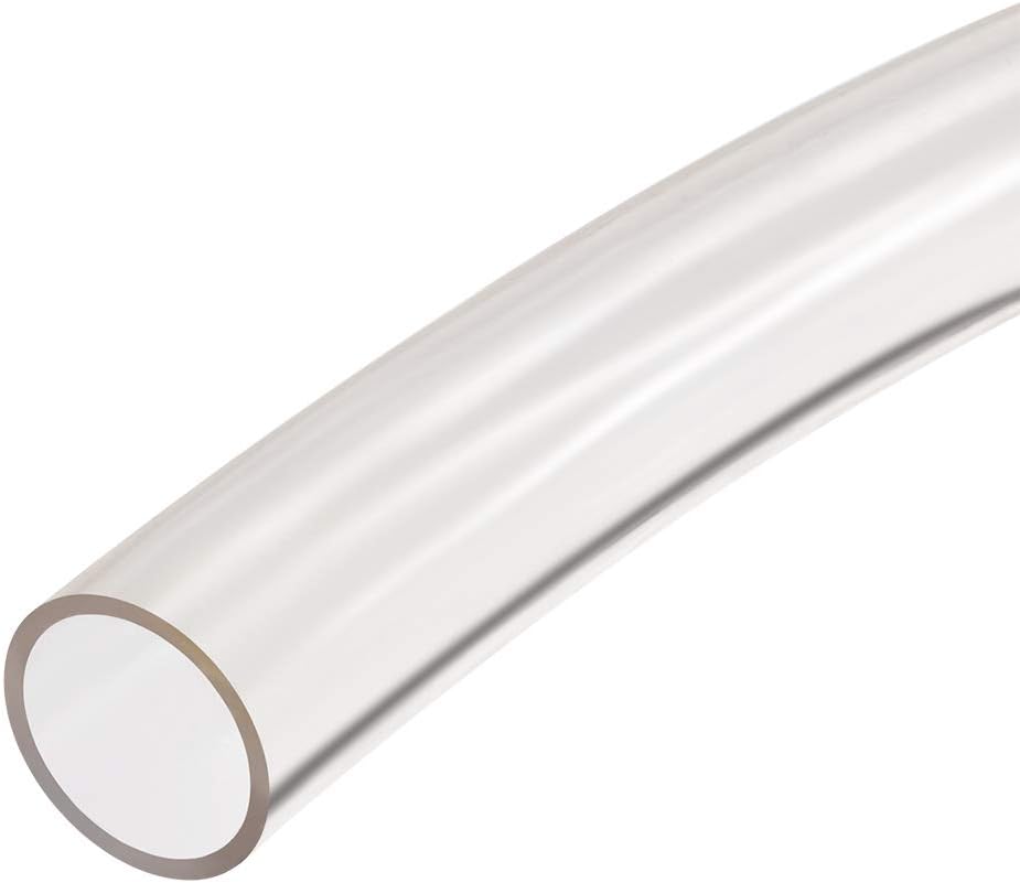Amazon.com: uxcell PVC Clear Vinyl Tubing, 19mm(3/4") x 24mm Plastic ...
