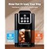 Amazon.com: SHARDOR Single Serve Coffee Maker 2.0, Hot and Iced Coffee Machine for K Cup Pods ...