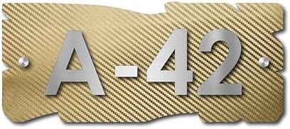 Welcomewallz Flat Door Number Plate For Home Entrance | Flat Number ...