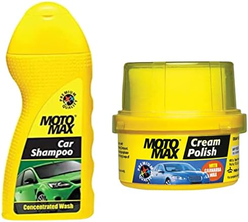 MOTOMAX Pidilit Bike & Car Cream Polish (60 Gm) & Car & Bike Shampoo ...