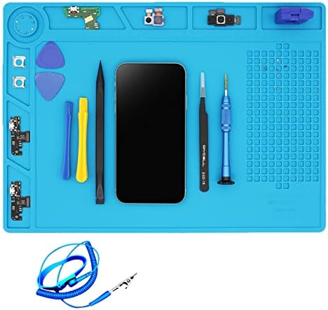 Anti Static Mat ESD Safe for Electronic Includes ESD Wristband and ...