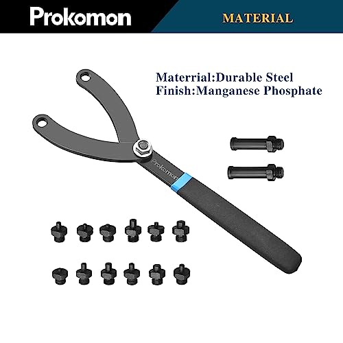 Snapklik.com : Prokomon 15Pc Adjustable Pin Spanner Wrench Set/Variable ...