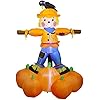Amazon.com: Joliyoou Fall Day Inflatable Decoration, 5FT Air Blown ...