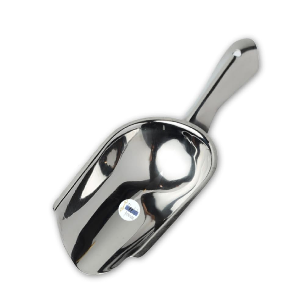 Steelish Stainless Steel Ice Scoop Popcorn Scoop Ice Picker Bar ...