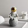 Amazon.com: ALLOMN Spaceman Astronaut Statue, Cute Astronaut Figurine ...