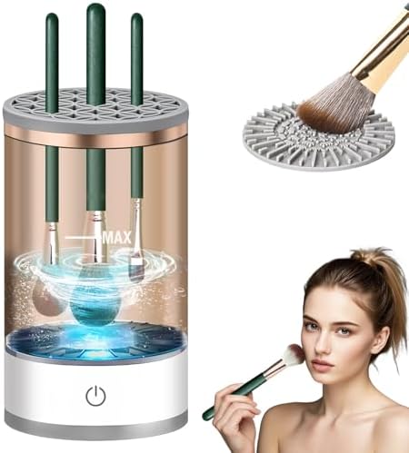 Amazon.com: SOGUE Brush Cleaner Make Up,Automatic Makeup Brush Cleaner ...