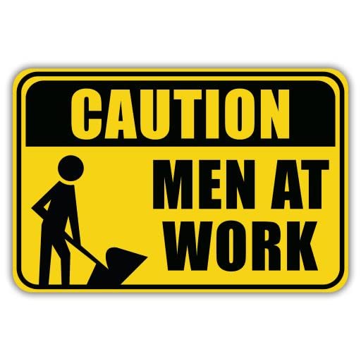 Men At Work Sign Png