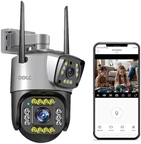 Buy Active Pixel 4G Solar 2+2MP Live View Outdoor Wireless Dome Cameras ...