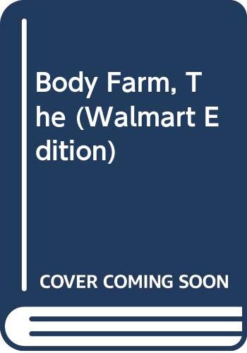 Body Farm, The (Walmart Edition): Cornwell, Patricia: 9780425220788 ...