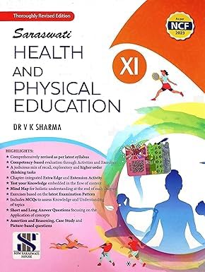 Saraswati Health and Physical Education Textbook for Class 11, NCERT ...