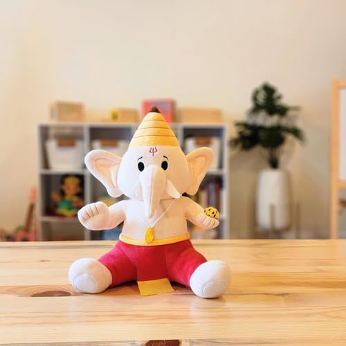 Buy MODI TOYS Ganesh Mantra Singing Plush Toy (Medium 11 inch) | Ideal ...