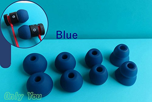 Generic Blue 1Set Equals 8Pcs Silicone Ear Pads Buds Tips in-Ear ...