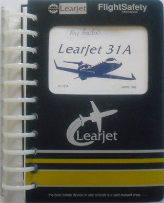 Learjet 31A: Crew Checklist And Quick Reference Handbook: Flightsafety ...