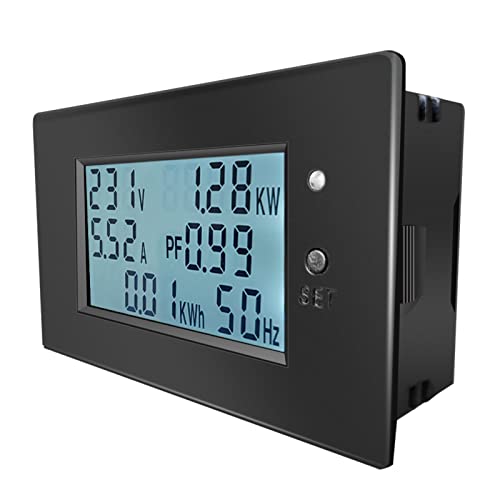 Digital Multimeter AC 40-280V 100A LCD Display Digital Current - Want ...