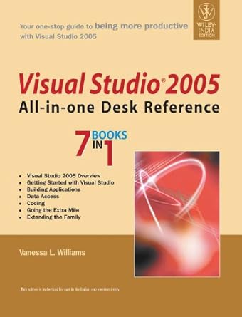 Buy Visual Studio 2005: All-in-One Desk Reference Book Online at Low ...