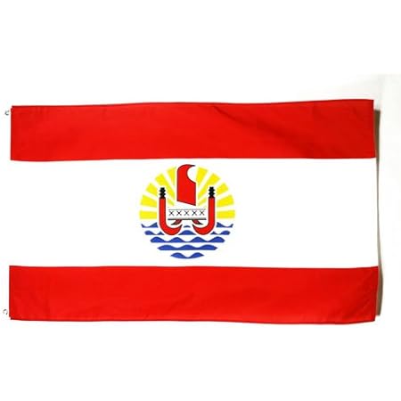 Amazon.com : AZ FLAG French Polynesia Flag 3' x 5' - French Polynesian ...