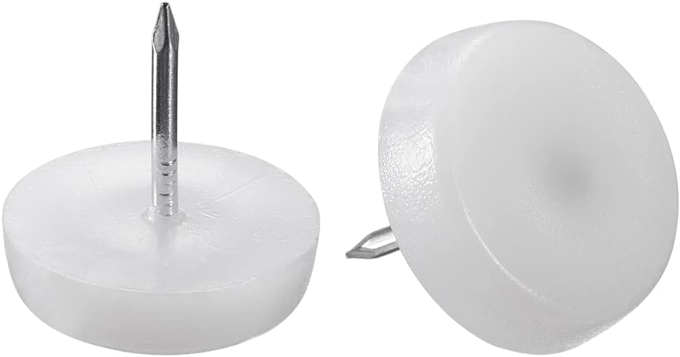 uxcell Furniture Feet Nail Plastic Glide Nails Chair Table Leg ...