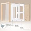 Amazon.com - LUXOAK 8 x 10 Solid Wood Picture Frame with Tempered Glass ...