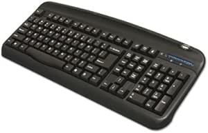 Amazon.com: Ainex AKB-107A PS/2 Connection, English 107 Keyboard ...