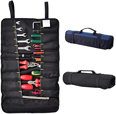 1/2 Pcs tools rolled up bag small organizer pouches Wrench Screwdriver ...