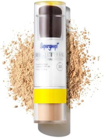 Amazon.com : Supergoop! (Re)setting 100% Mineral Powder, Translucent ...