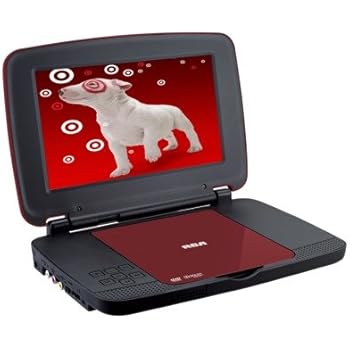 Amazon.com: RCA PORTABLE DVD PLAYER WITH 9" LCD SCREEN DRC99391 RED ...