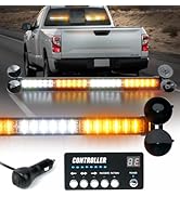 Amazon.com: LUMENIX 2x12 Inch LED Traffic Advisor Emergency Strobe ...