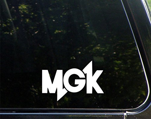 Amazon.com: MGK Die Cut Decal Bumper Sticker For Windows, Cars, Trucks ...
