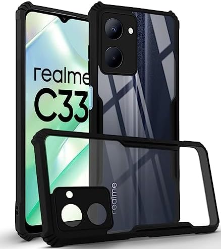 Jkobi Back Cover Case for Realme C33 (Shockproof with Polycarbonate ...