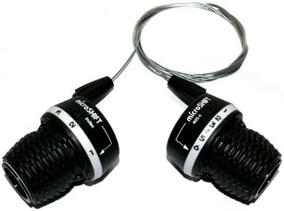 Microshift 18 Speed Twist Grip Gear Shifters : Amazon.co.uk: Sports ...