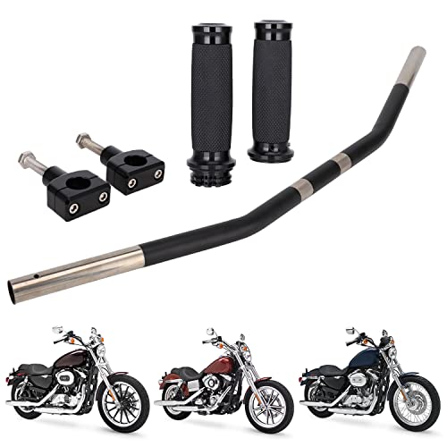 Snapklik.com : 1 25mm Motorcycle Drag Bars Handlebars + 1 Handlebar ...