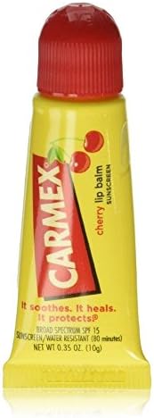 Amazon.com: Carmex Moisturizing Lip Balm SPF 15 Cherry 0.35 oz (Pack of 6)