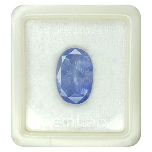 A1 Gems Blue Sapphire Gemstone Certified Natural Neelam Stone 9.25 ...