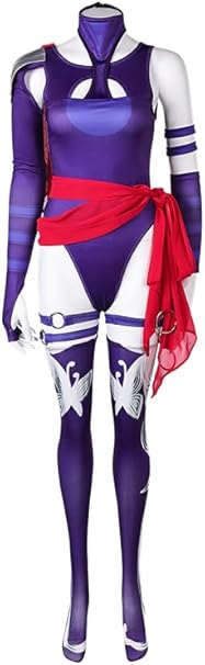 Amazon.com: Vasojot Psylocke Cosplay Costume Adult Psylocke Costume Women Halloween Party ...