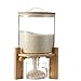 Flour and Cereal Container, 5L/8L, Rice Dispenser, Creative Glass Food ...