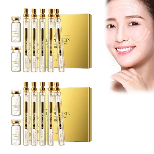 Amazon.com: Gold Protein Thread Essence,Hilos De Colageno Adsorbibles ...