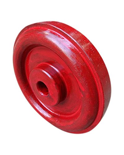Radhe Plastic Red Round Trolley Wheel (Size: 3 x 1.5) 4 Pcs. : Amazon ...