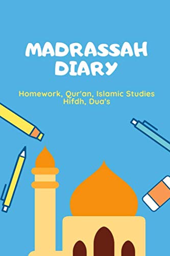 Amazon.com: MADRASSAH DIARY: September 2019 - August 2020 -Weekly ...
