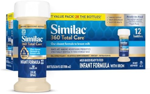Amazon.com: Similac 360 Total Care Infant Formula, Has 5 HMO Prebiotics ...