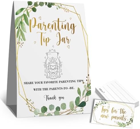 Amazon.com: Parenting Tip Jar Sign, Parenting Advice Card, Advice for ...