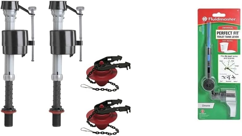 Fluidmaster K-400A-5004 Universal Toilet Fill Valve and 2 in. Toilet ...