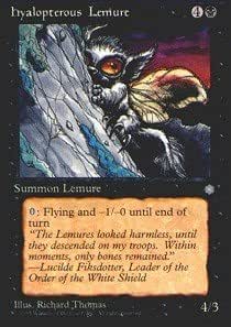 Amazon.com: Magic The Gathering - Hyalopterous Lemure - Ice Age : Toys ...