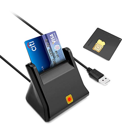 Buy Smart Crad Reader & Sim Card Reader, Rocketek DOD Military USB ...