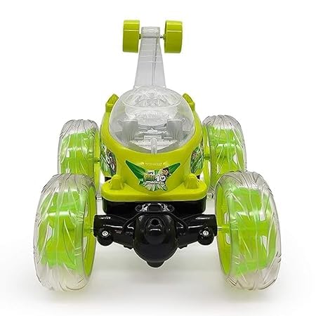 Remote Control Rechargable Acrobatic 360 Degree Twisting Stunt Car for ...