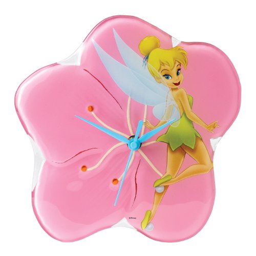 Enchanting Disney Tinker Bell Glass Clock – BigaMart