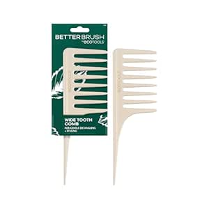 Amazon.com : EcoTools Wide Tooth Comb for Curly, Thick Or Wet Hair ...